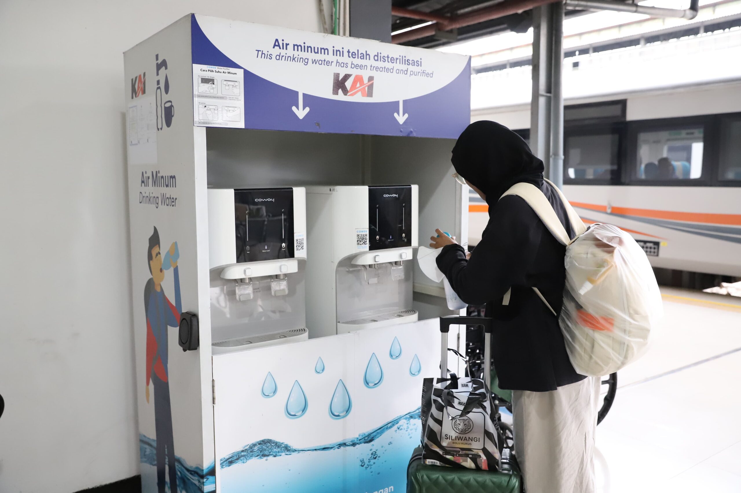 39 Stasiun dengan Fasilitas Drinking Water Station KAI 2026 - Goers