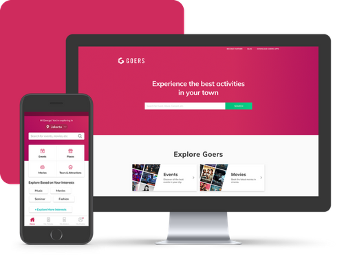 Goers Website & Mobile Application